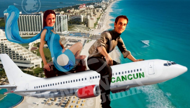 Para relajarse de la “dura campaña”, Petrecca habría viajado a Cancún ...