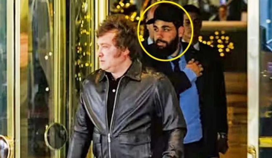 "Barón B" el asistente de Javier Milei que prueba su comida porque teme ...