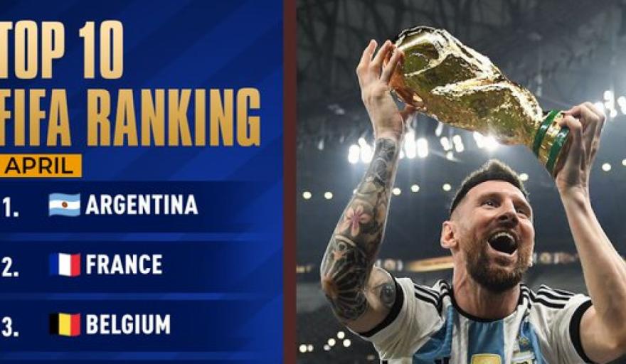 Argentina cumplió un año como líder absoluto del ranking FIFA ...